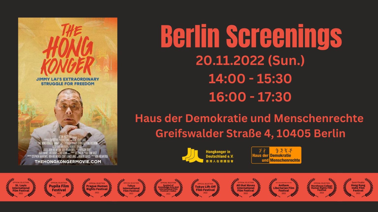 'The Hong Konger' Screenings - Hongkonger in Deutschland e. V.